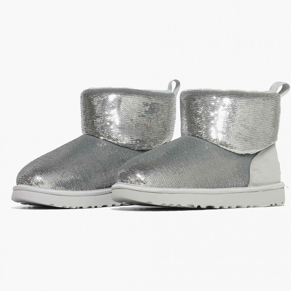 Ugg Classic Mini Mirror Ball Women New Size 6 - Gem